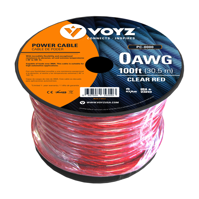 POWER CABLE 100ftPC-0000 – VOYZ™